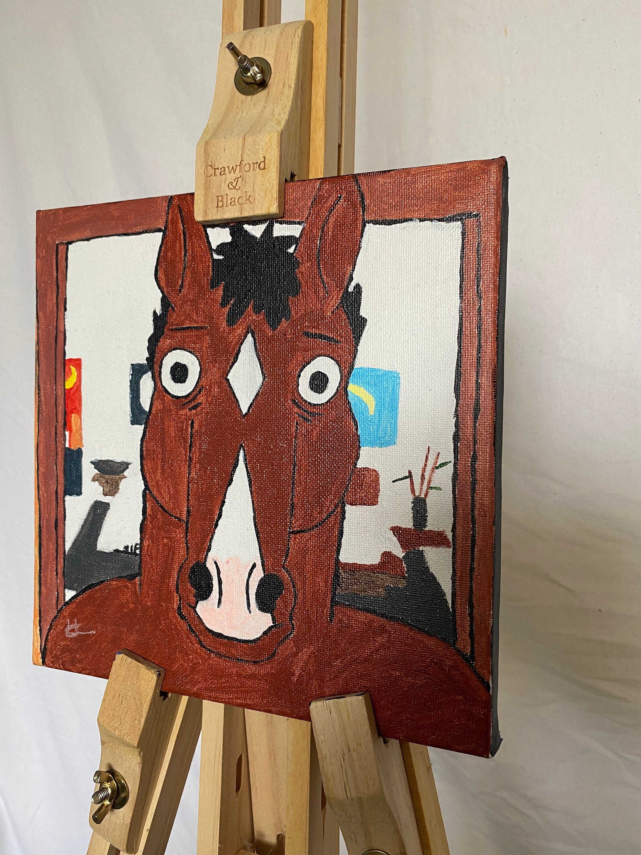 Bojack Horseman / Canvas Painting - Etsy