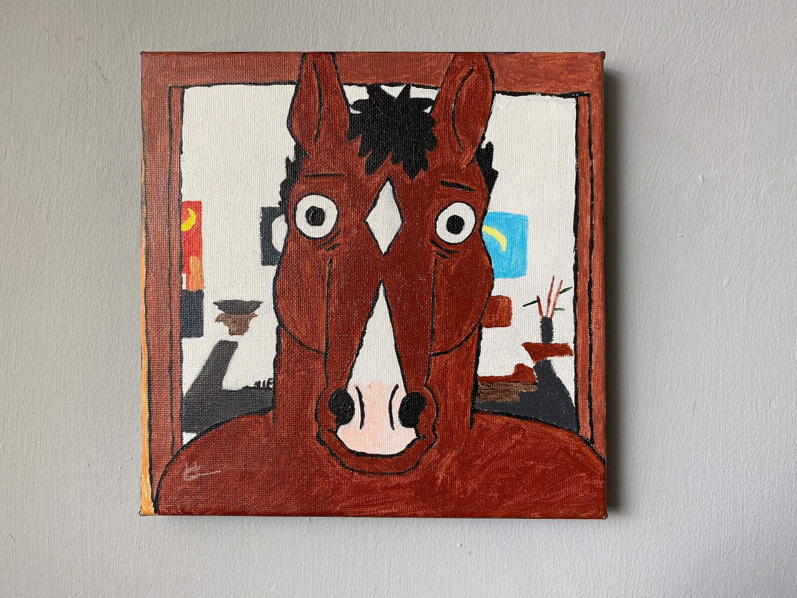 Bojack Horseman / Canvas Painting - Etsy
