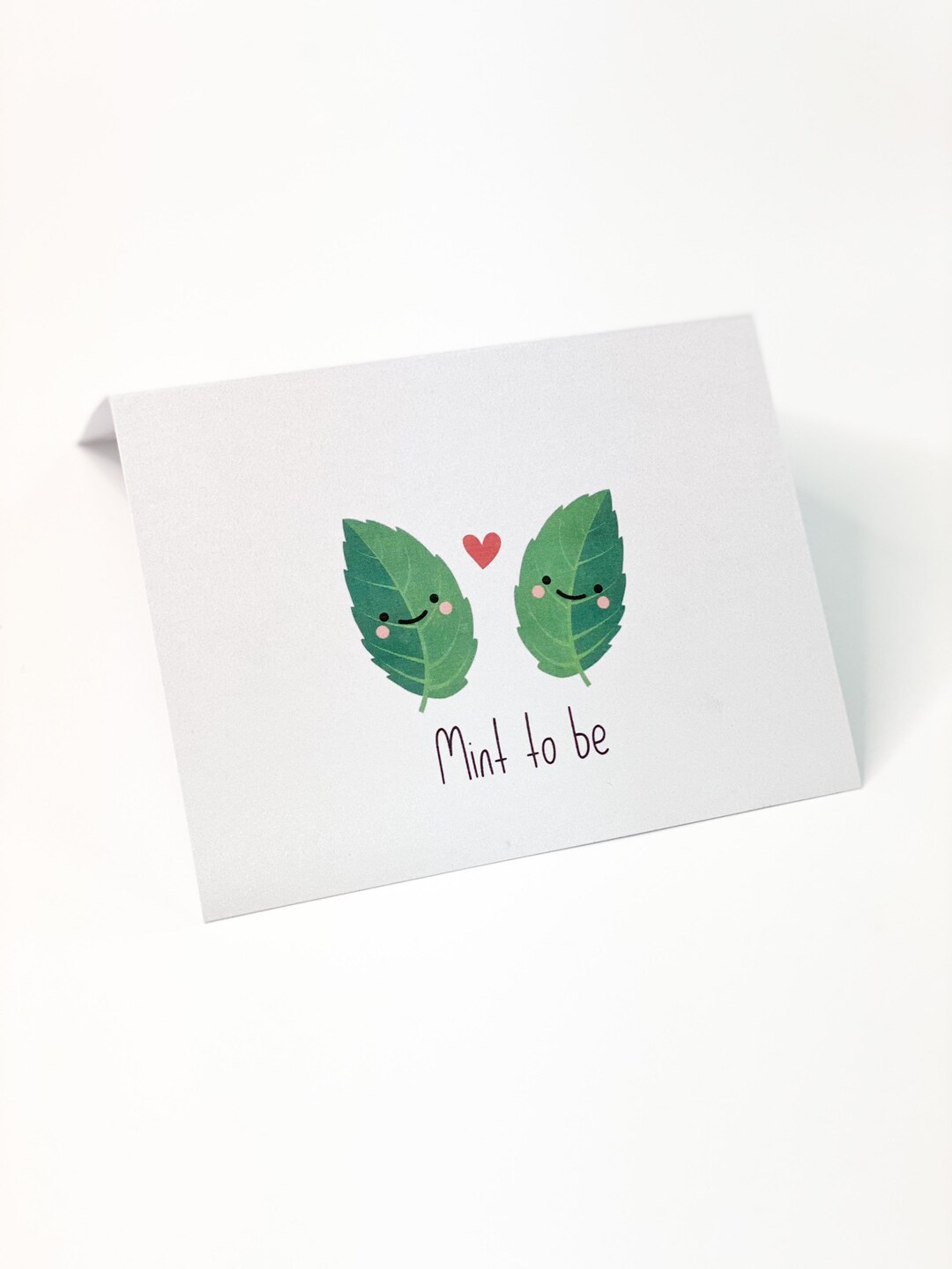 Mint to Be Cute Pun Card With Matching Envelope - Etsy