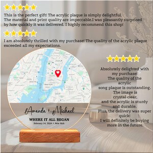 Anniversary Gifts, Where It All Began,where We Met Map,custom Map Print ...