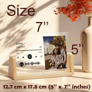 Acrylic Song Plaque, Personalized Song Acrylic Plaque, Music Plaque ...