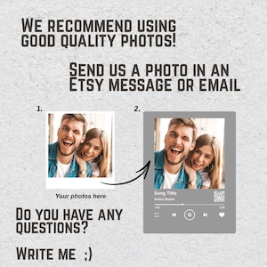 Custom Music Plaque Favorite Song Gift for Her Gift for Him Couples ...