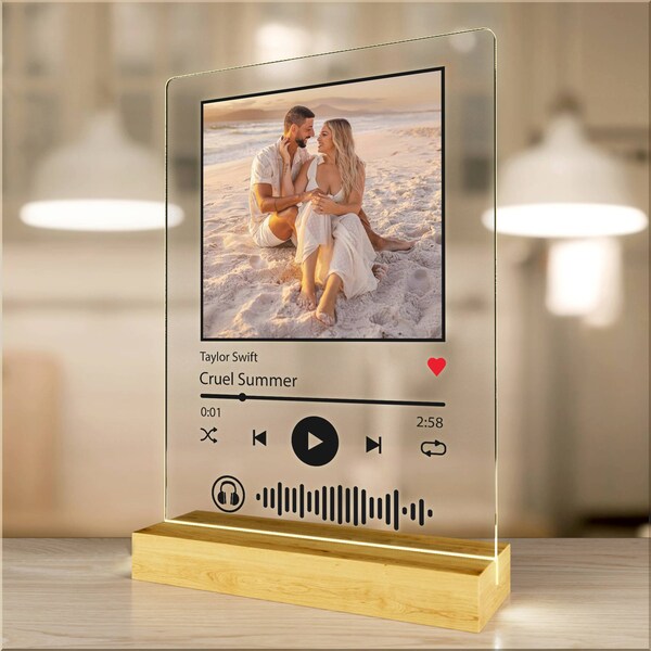 Custom Glass Album Cover - Etsy