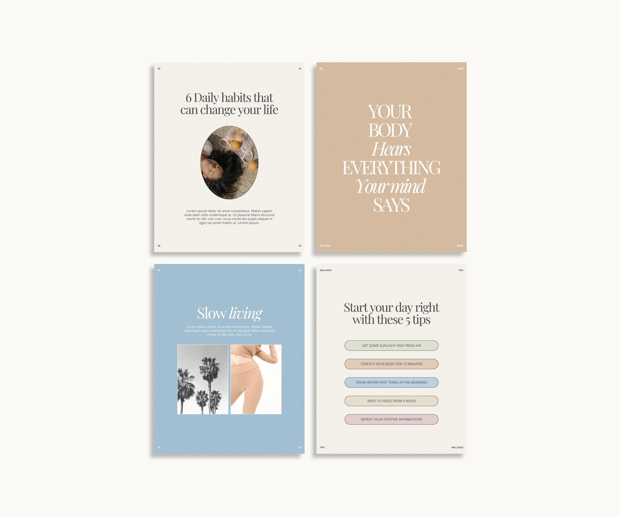 Soma Portrait Instagram Template | Designed in Canva | Wellness ...