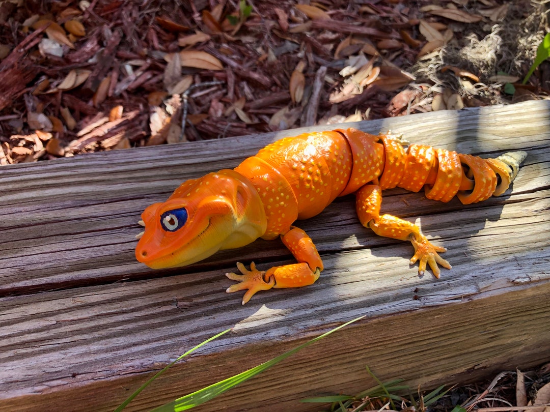 3D Printed Flexi Articulated Leopard Gecko 10.5 Inches - Etsy 3D Printed Flexi Articulated Leopard Gecko 10.5 Inches - Etsy