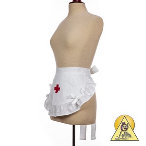 Muffet Apron With Cross Patch - Etsy