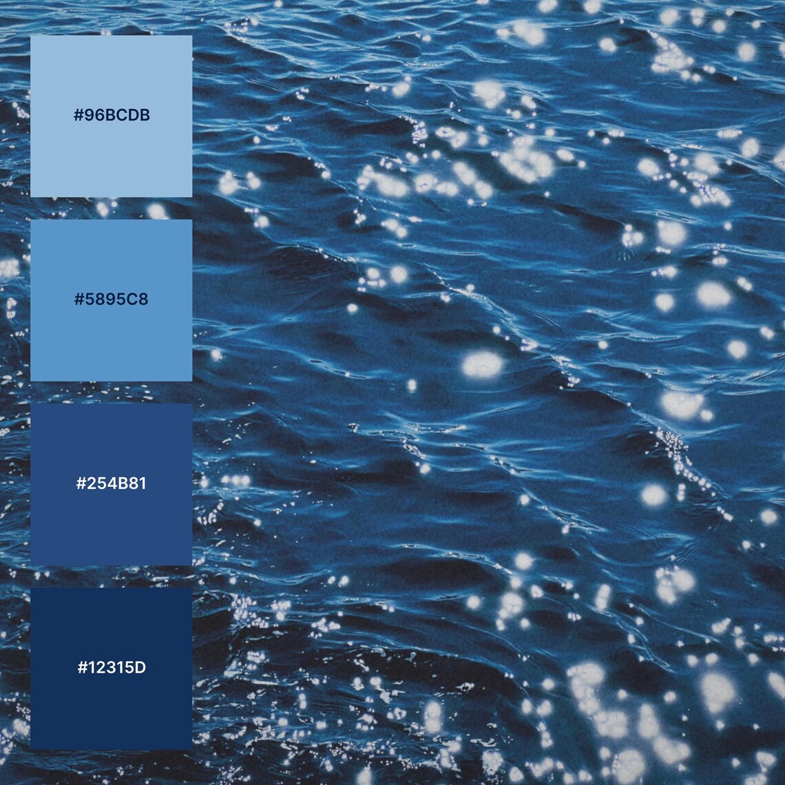Icelandic Sea Color Palette – 100+ Ocean-inspired Colors for Procreate ...