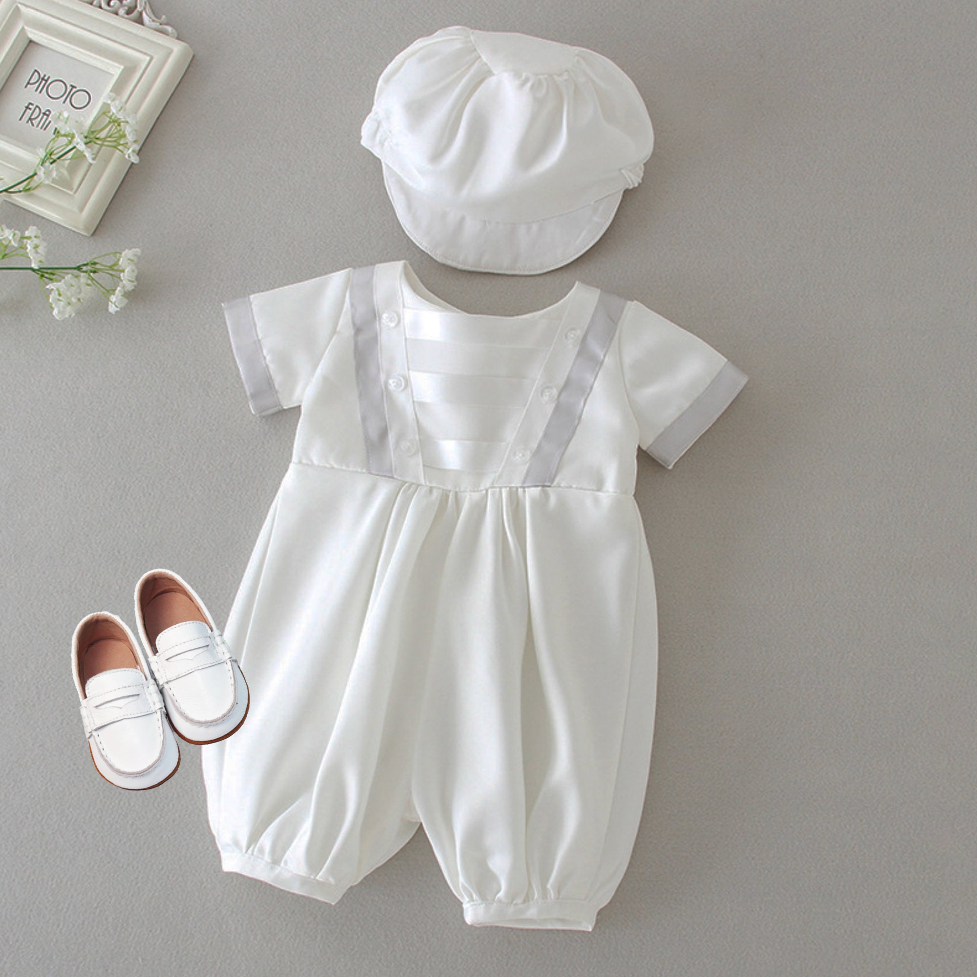 Boy Girl Smocked Bloomer Romper Outfit First Birthday - Etsy