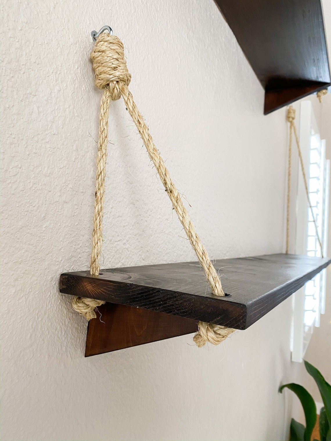 Handcrafted Hanging Shelves Rustic/farm House/nautical - Etsy