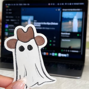 Funeral Ghost Phoebe Bridges Sticker - Stranger in the Alps - Etsy