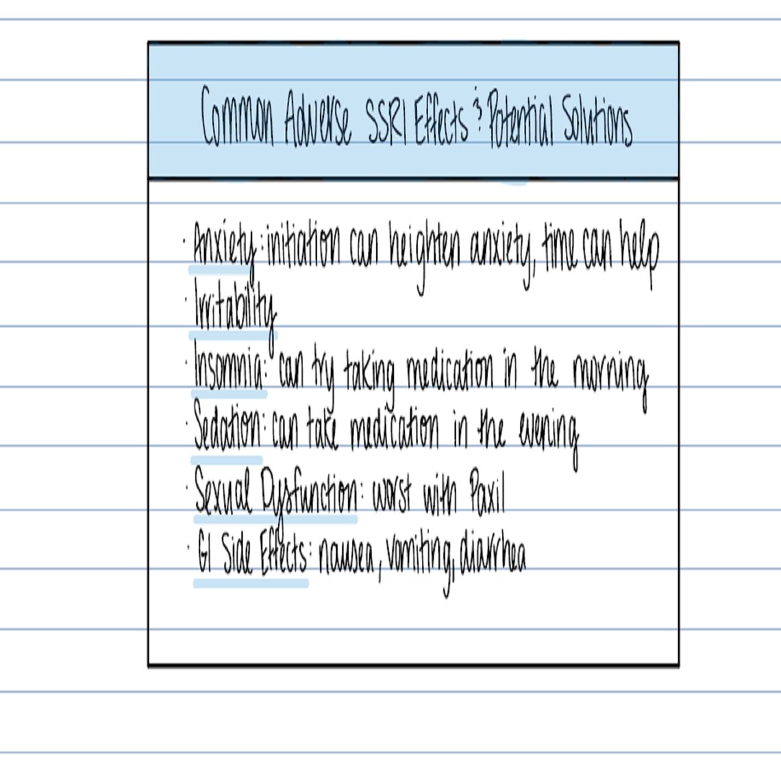 Antidepressant Medications Pharmacology: Ssri, Snri, Buproprion and ...
