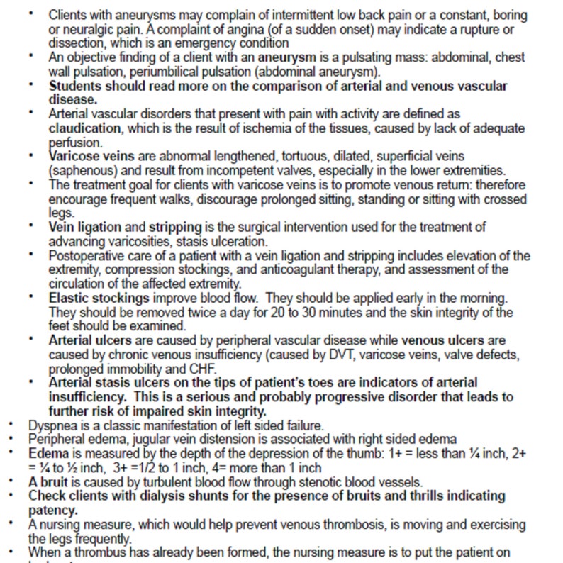 RN Comprehensive Exit Exam Study Guide 80+ Pages of Information - Etsy