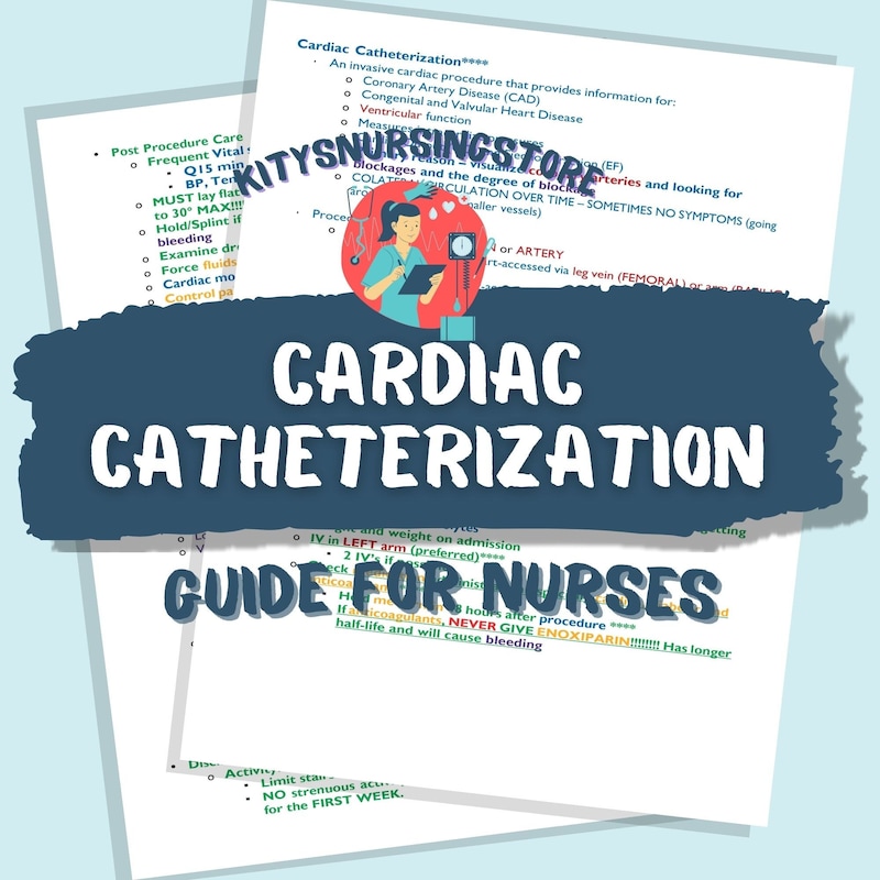 Nursing Study Reel - Etsy