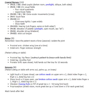 NP Health Assessment Interview Cheat Sheet to Physical Examination and ...