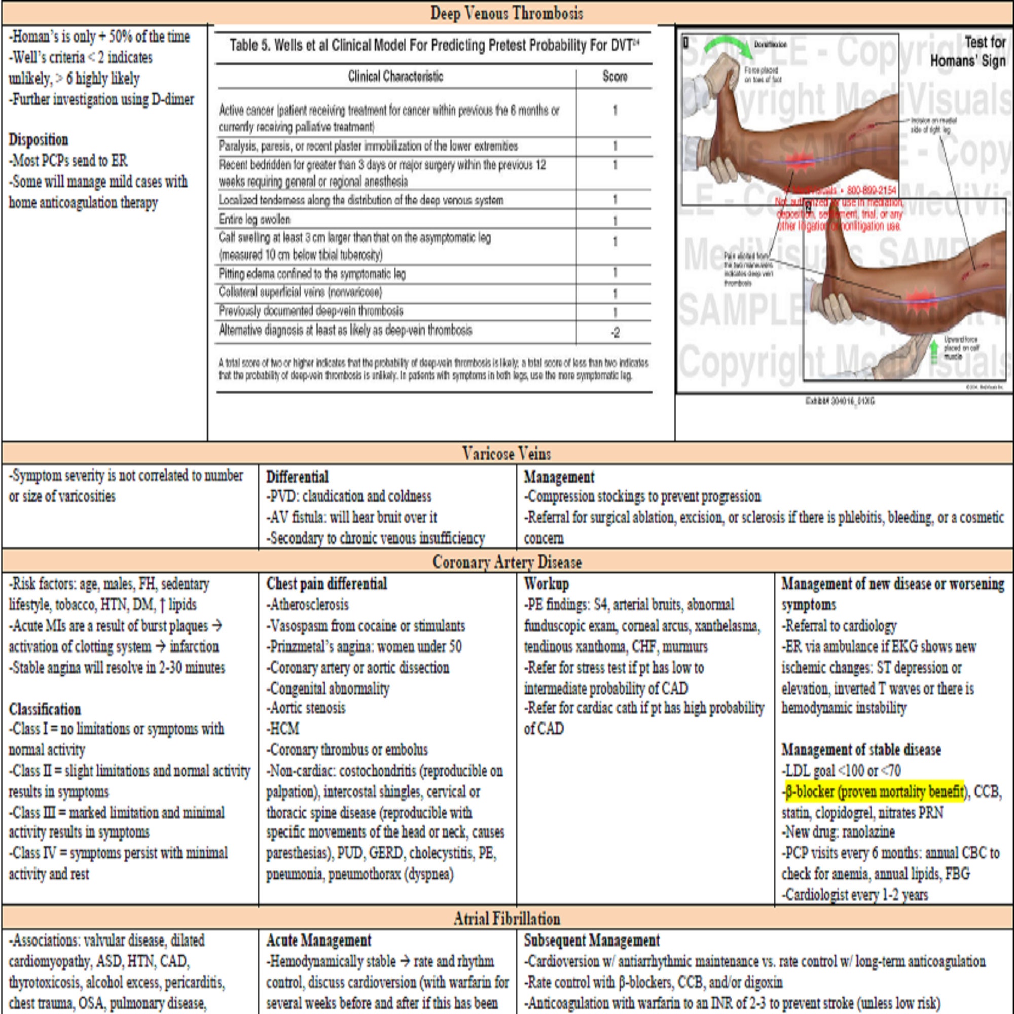 2020 FNP Quick Clinical Guidelines Review Great to Print Out for ...