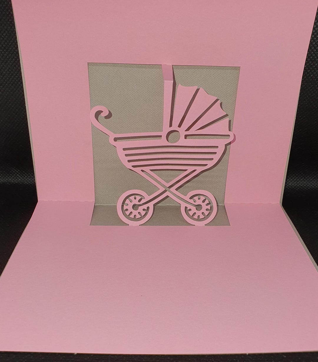 Plotter File, SVG File, Stroller Pop up Card Insert 21.3 X 13.8 ...