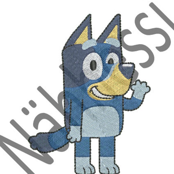 Bluey Design Pes Files Pattern - Etsy UK
