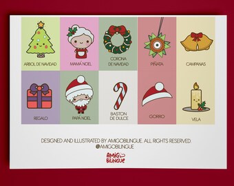 Loteria Navidad - Etsy