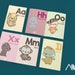 Alphabet Spanish Animals Cards Instant Download, Flash Cards ...