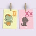 Alphabet Spanish Animals Cards Instant Download, Flash Cards ...