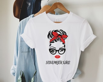 November Girl Shirt | Etsy