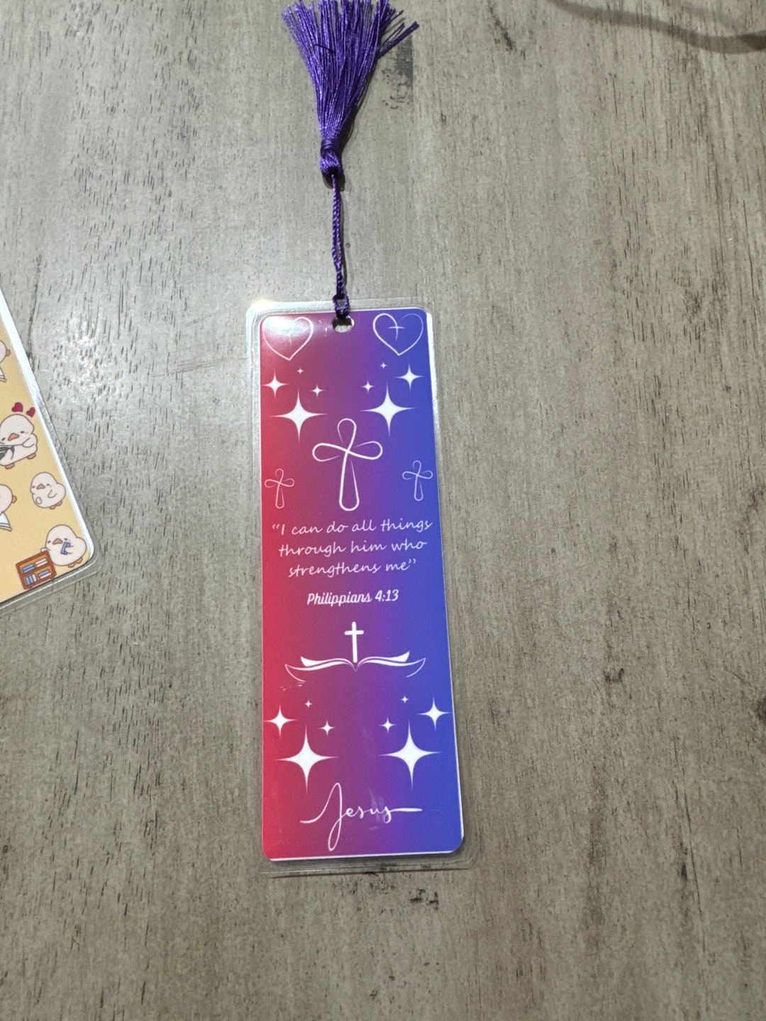 Philippians 4:13 Bookmark - Etsy