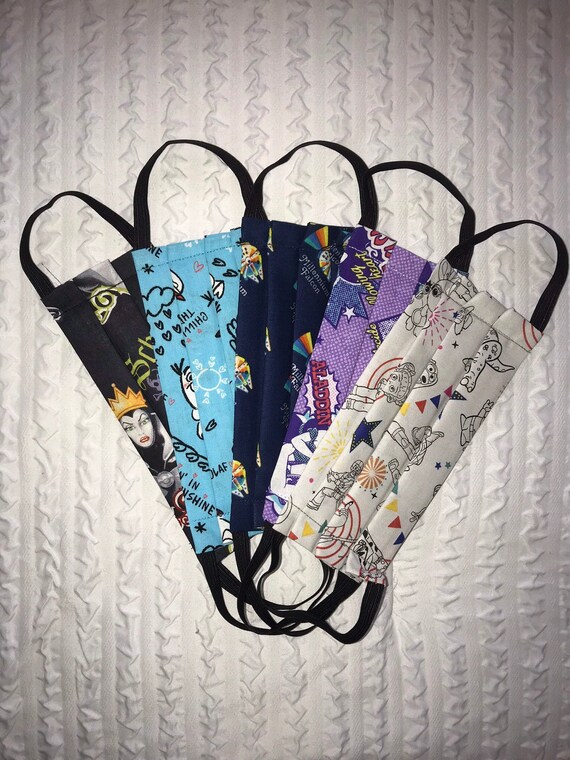 Face Masks Disney Patterns | Etsy