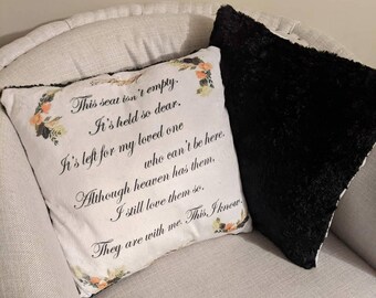 Empty Chair Poem | Etsy