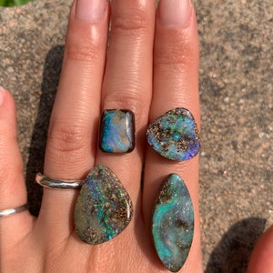 Custom Opal Ring, Custom Opal Pendant, Custom Opal Jewelry, Sterling ...