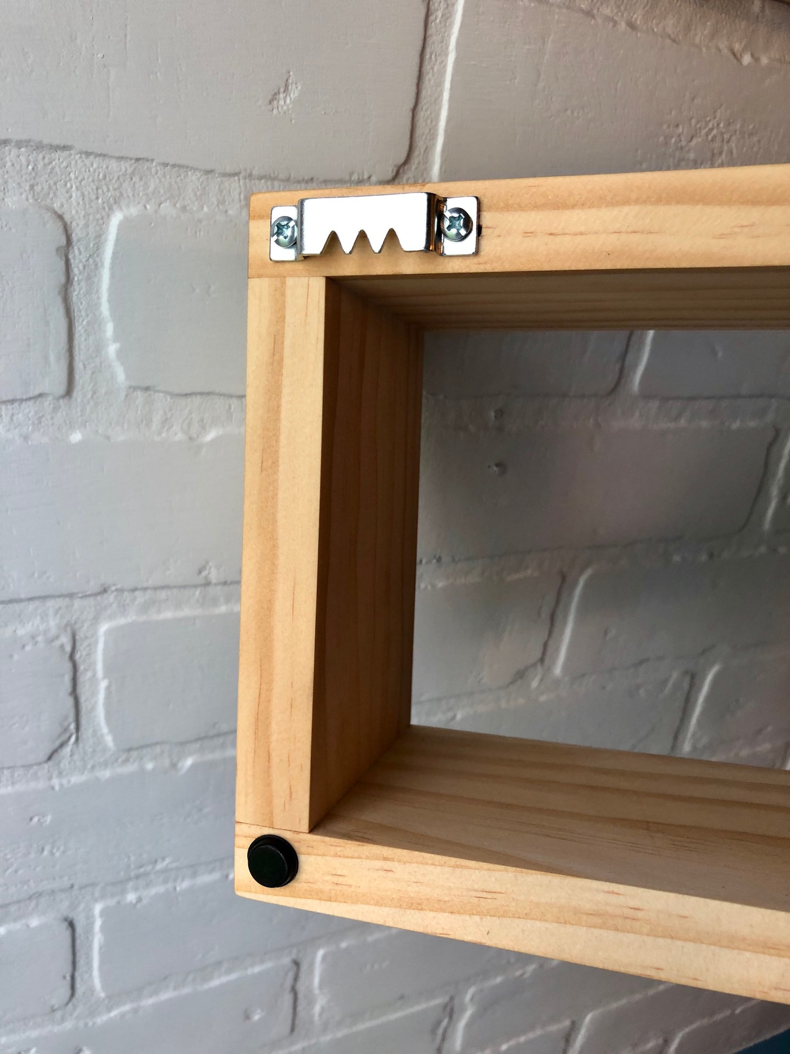 Floating Wood Box Shelf Bathroom Shelf Organizer Wall Decor Storage ...