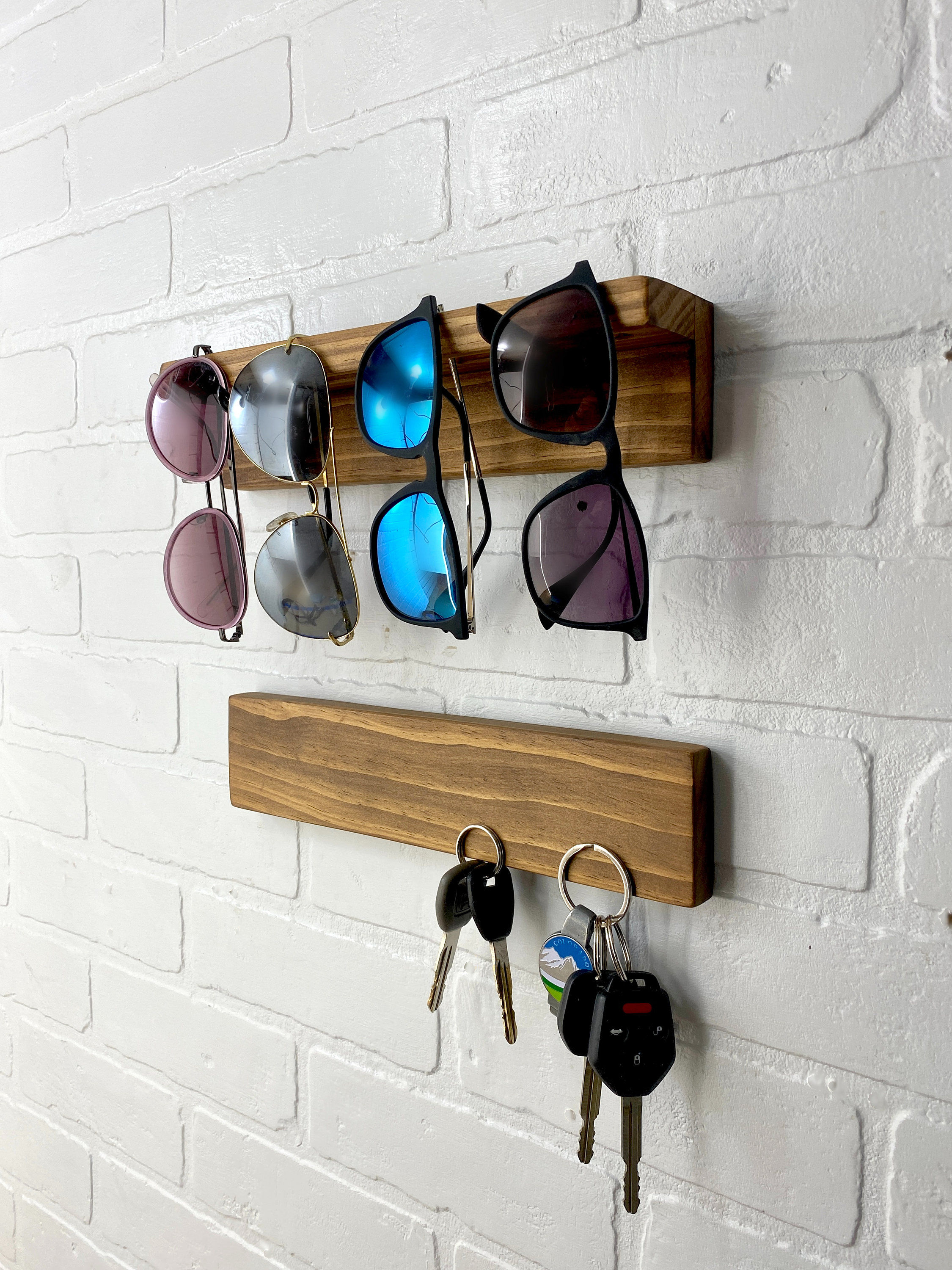 Sunglasses Hanger Glasses Display Wooden Entryway | Etsy