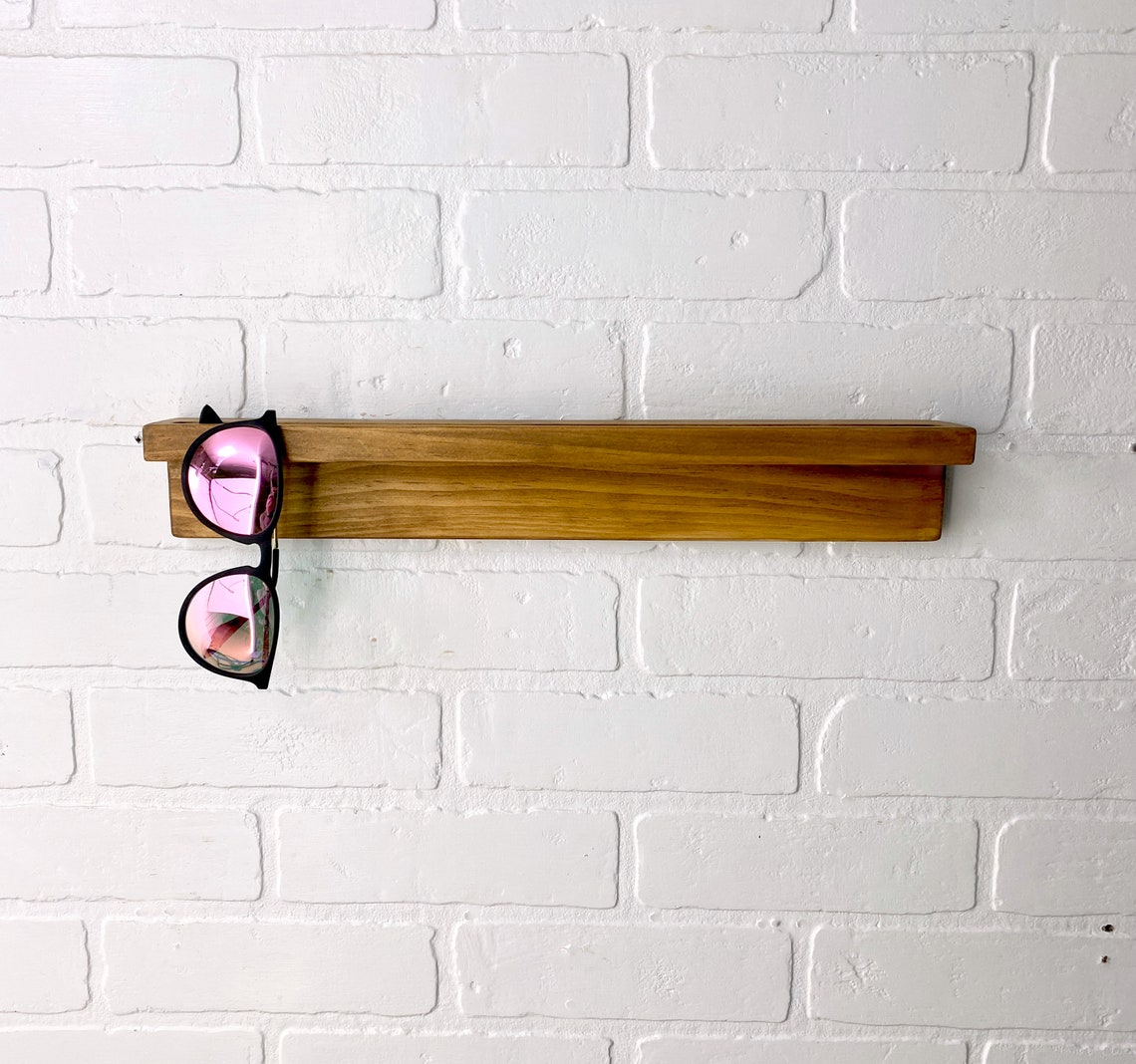 Large Sunglasses Hanger Glasses Display Wooden Entryway - Etsy
