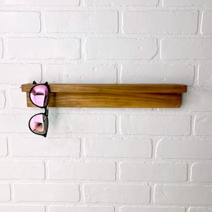 Large Sunglasses Hanger | Glasses Display | Wooden Entryway Organizer ...