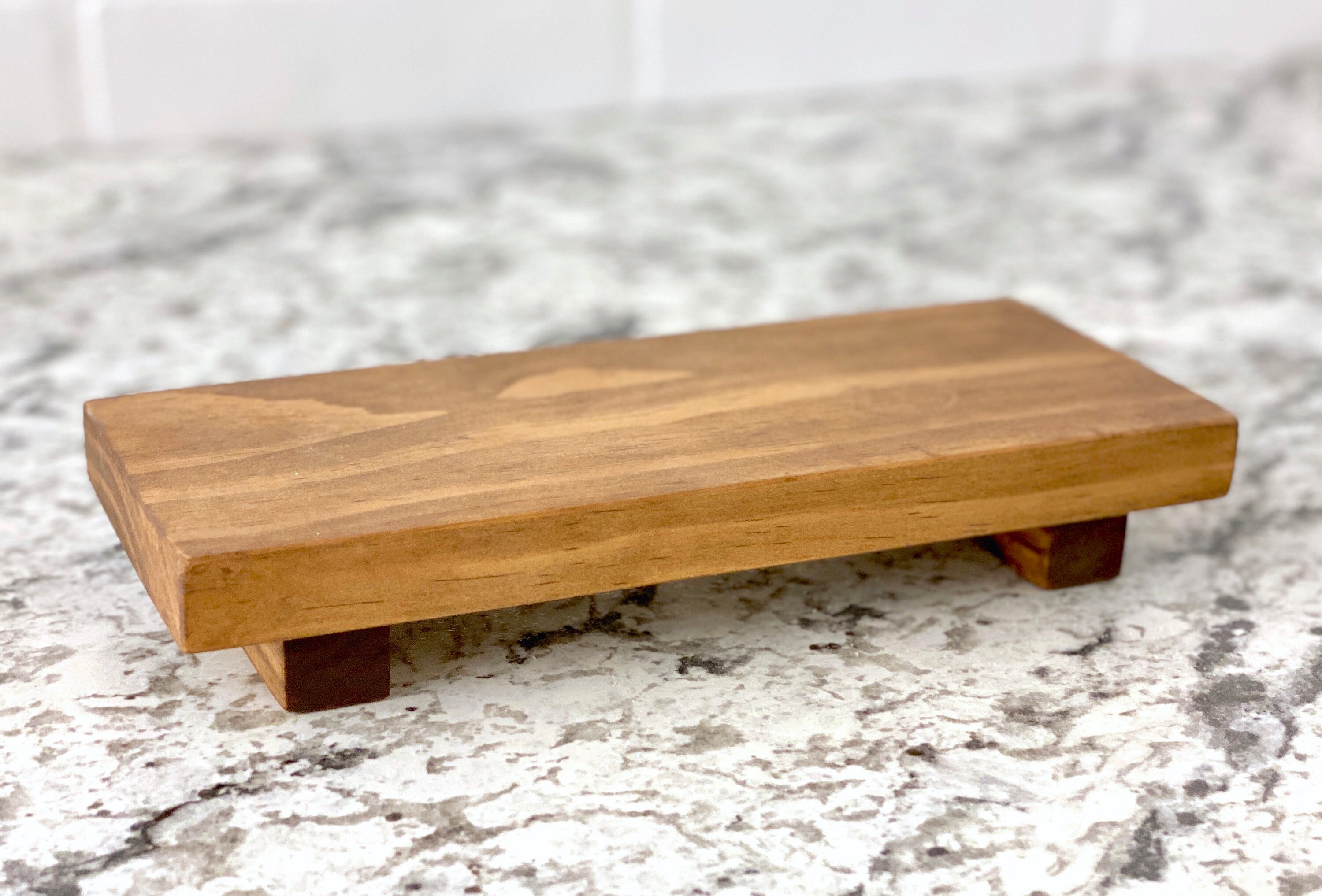 Farmhouse Soap Tray Pedestal Kitchen Decor Bathroom Decor - Etsy