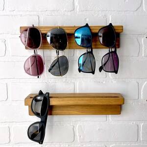 Sunglasses Hanger | Glasses Display | Wooden Entryway Organizer ...