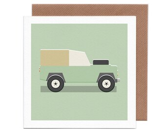 Land Rover Birthday Card - Etsy UK