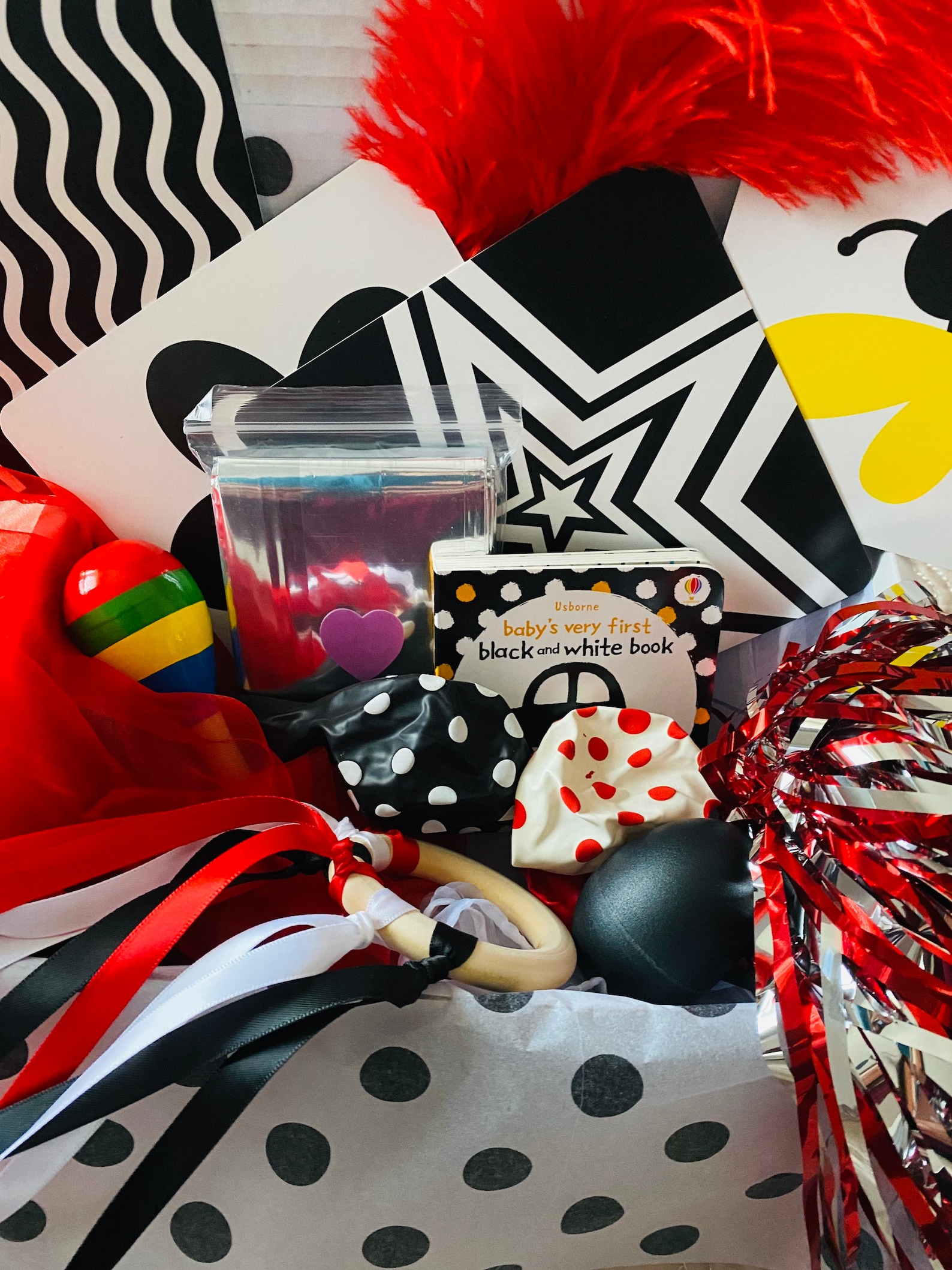 Large Newborn Sensory Baby Play Box - Etsy UK