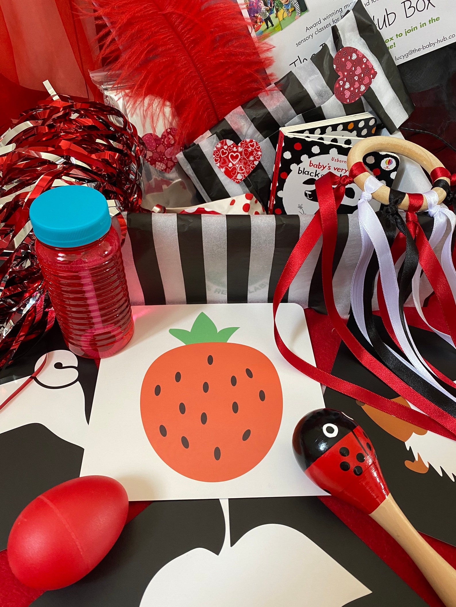 Large Newborn Sensory Baby Play Box - Etsy UK