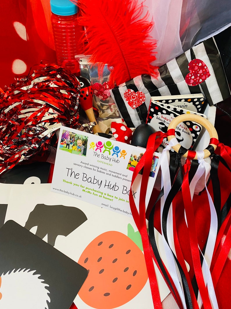 Large Newborn Sensory Baby Play Box - Etsy UK