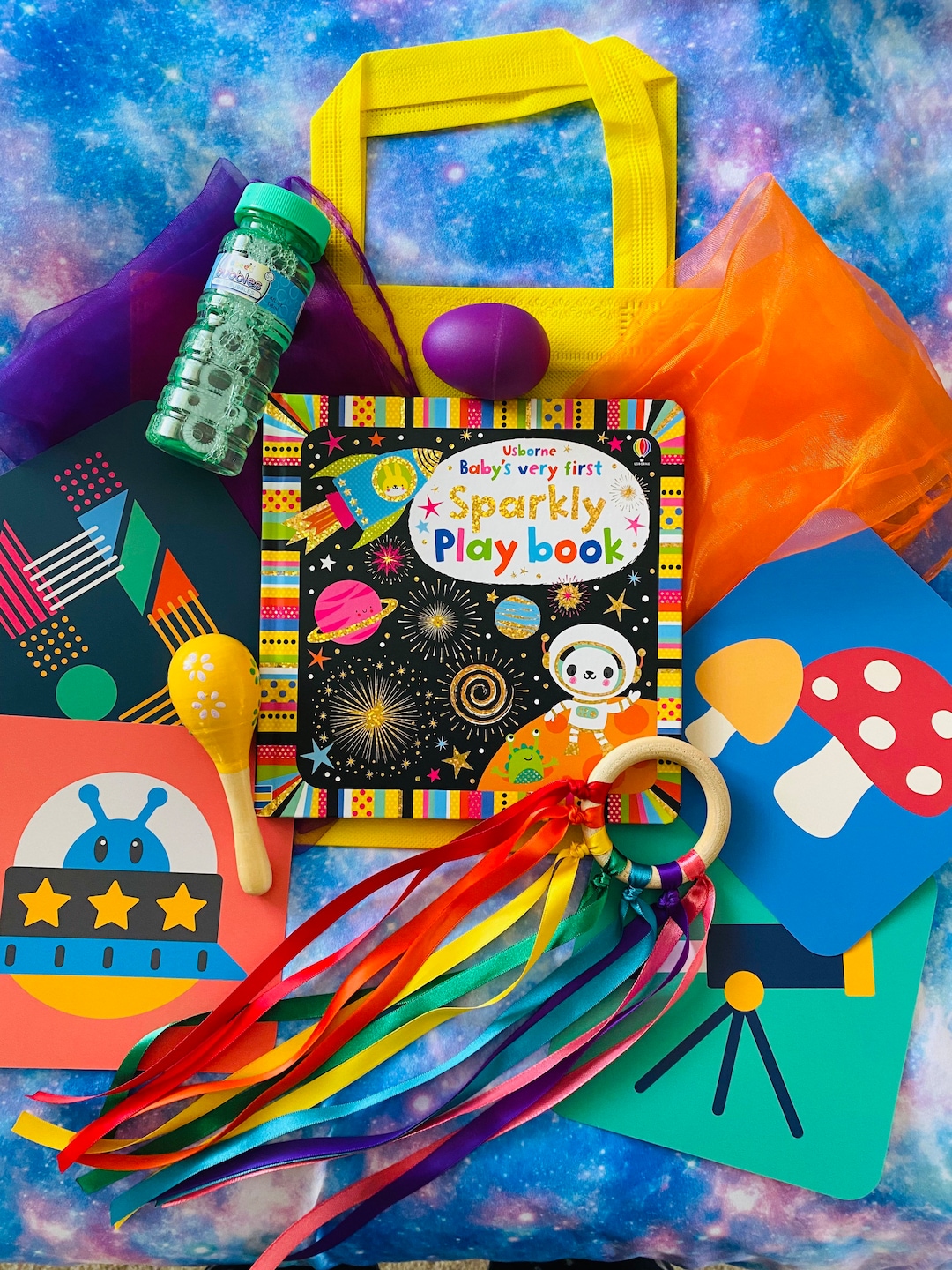 Baby Sensory Book Bag Sparkle Playbook - Etsy UK
