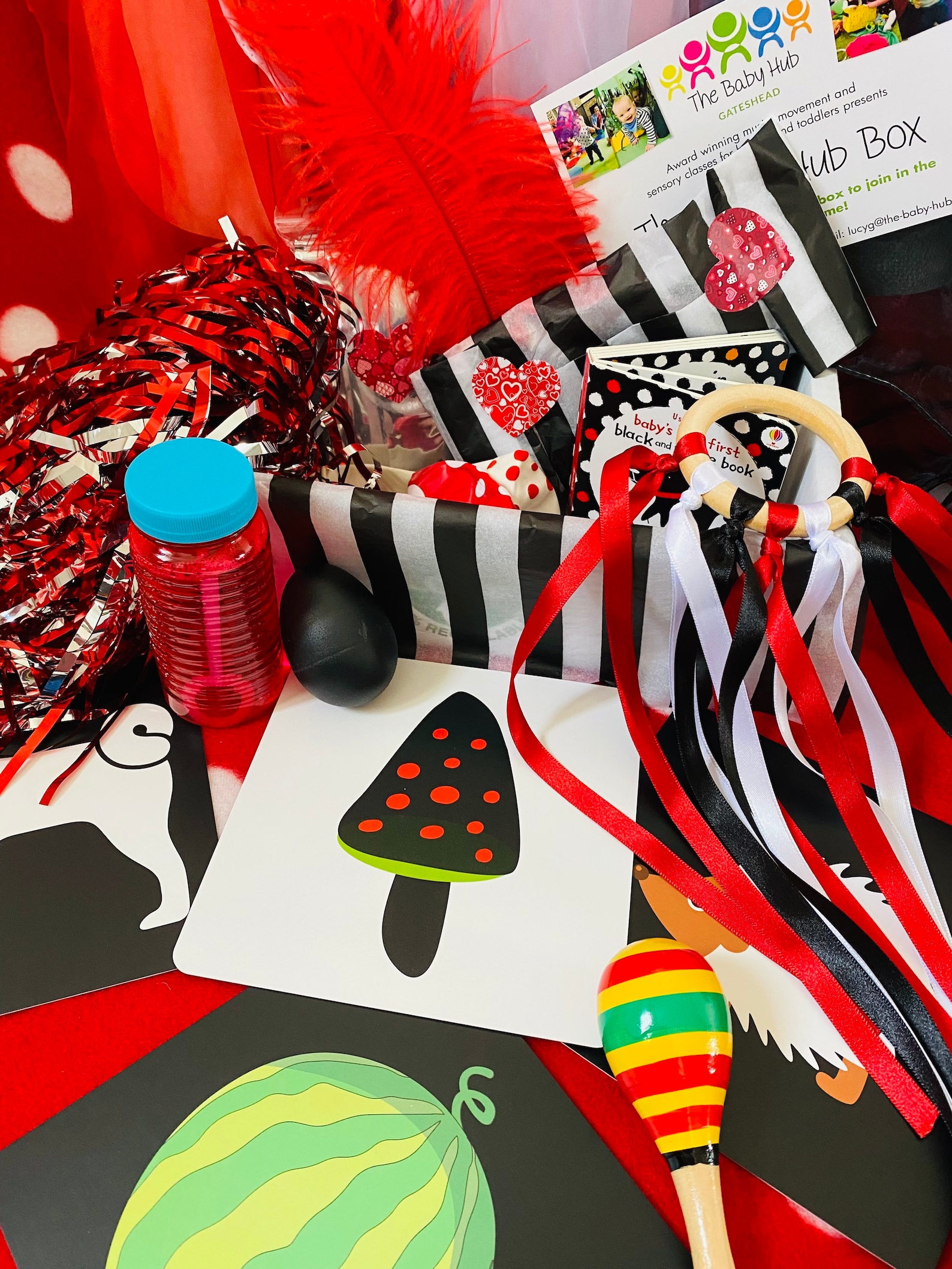 Large Newborn Sensory Baby Play Box - Etsy UK