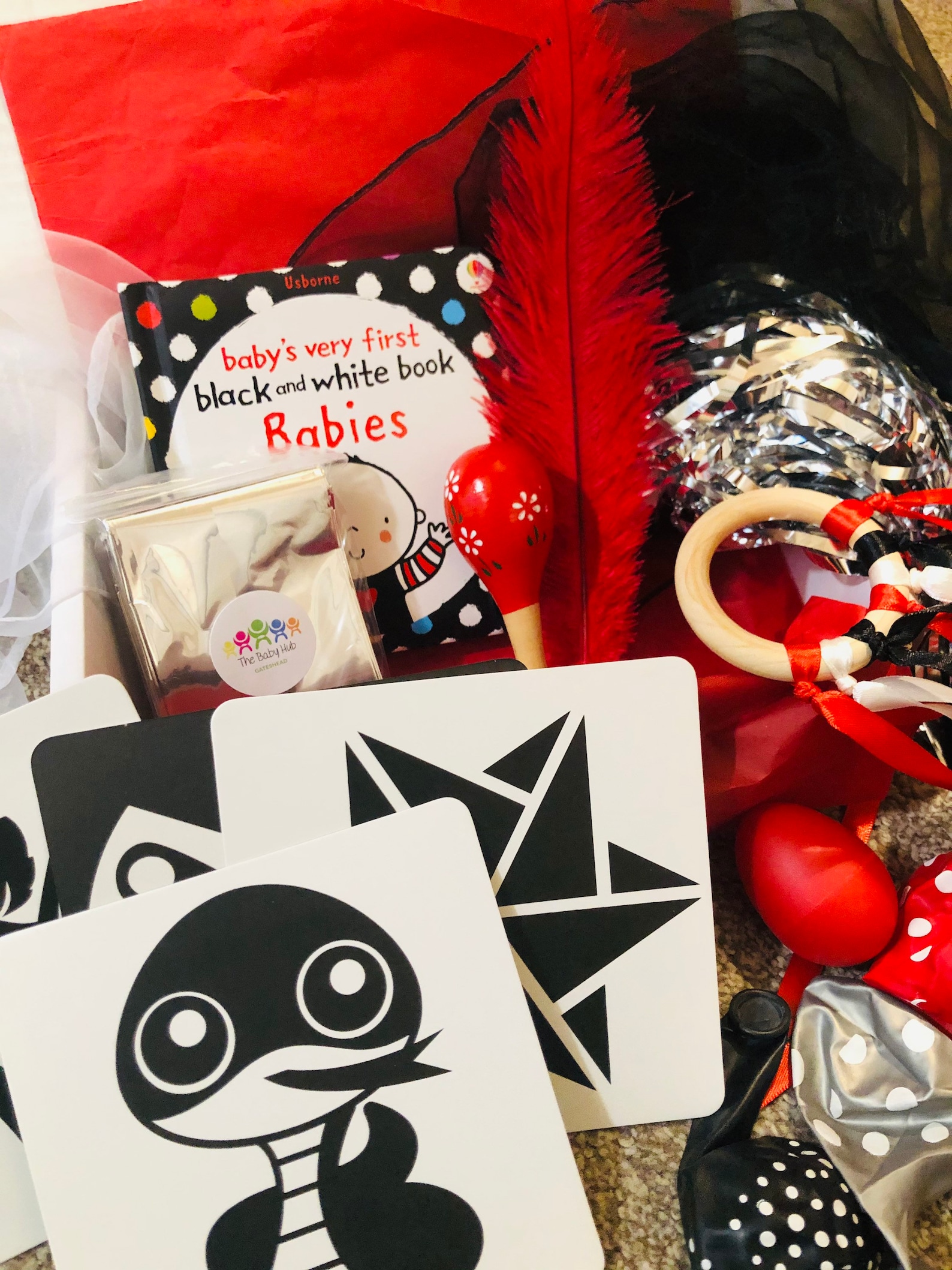 Large Newborn Sensory Baby Play Box - Etsy UK