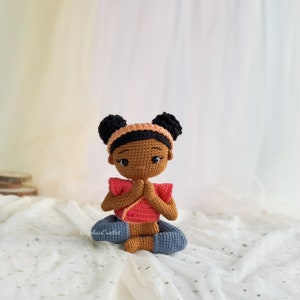 Doll Crochet Pattern - Amigurumi Yogi the Girl (PDF in English ...