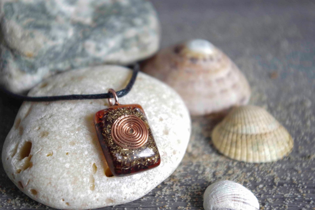 EMF Orgonite Pendant 5G EMF Protection - Etsy