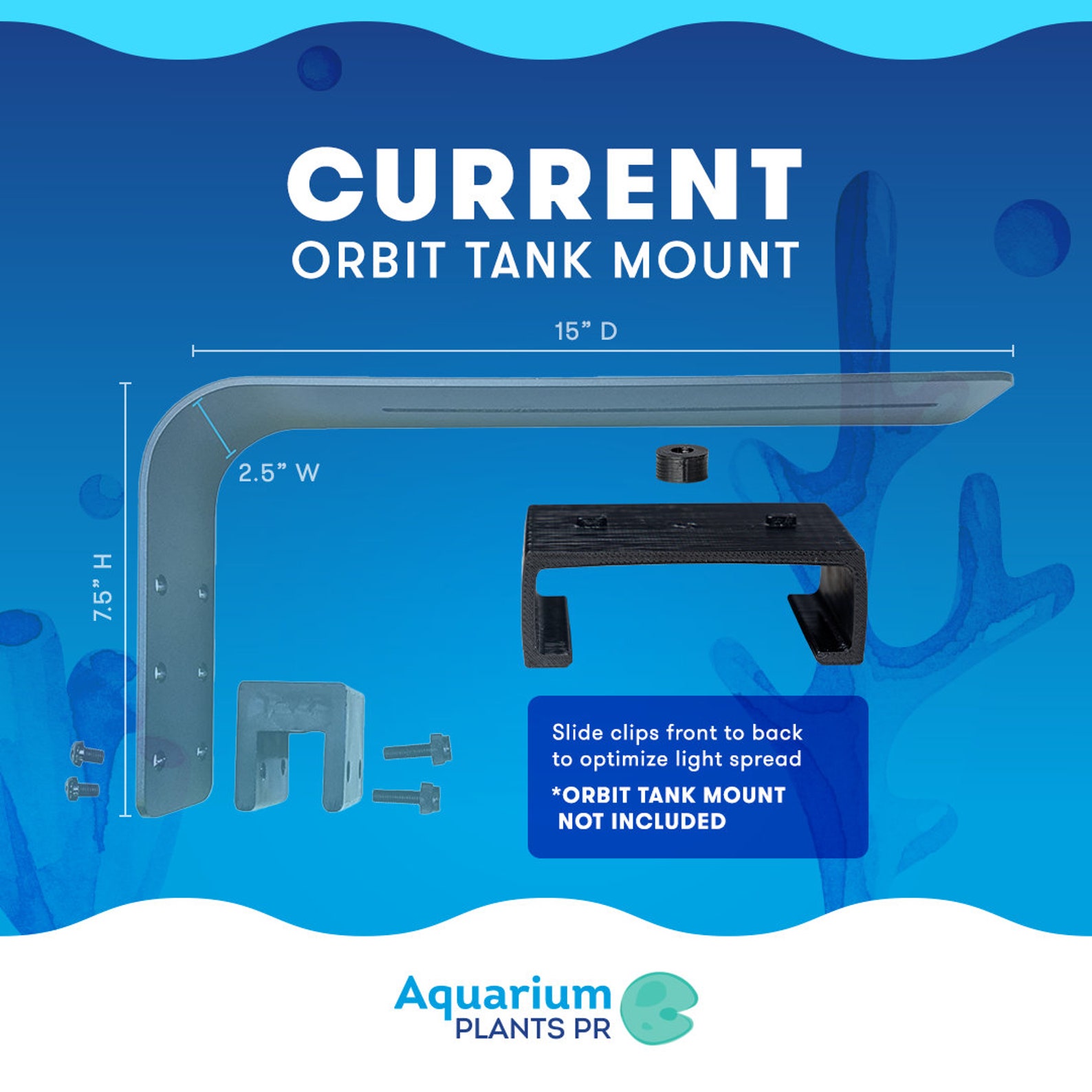 Fluval Mount for the Current USA Tank Mount - Etsy