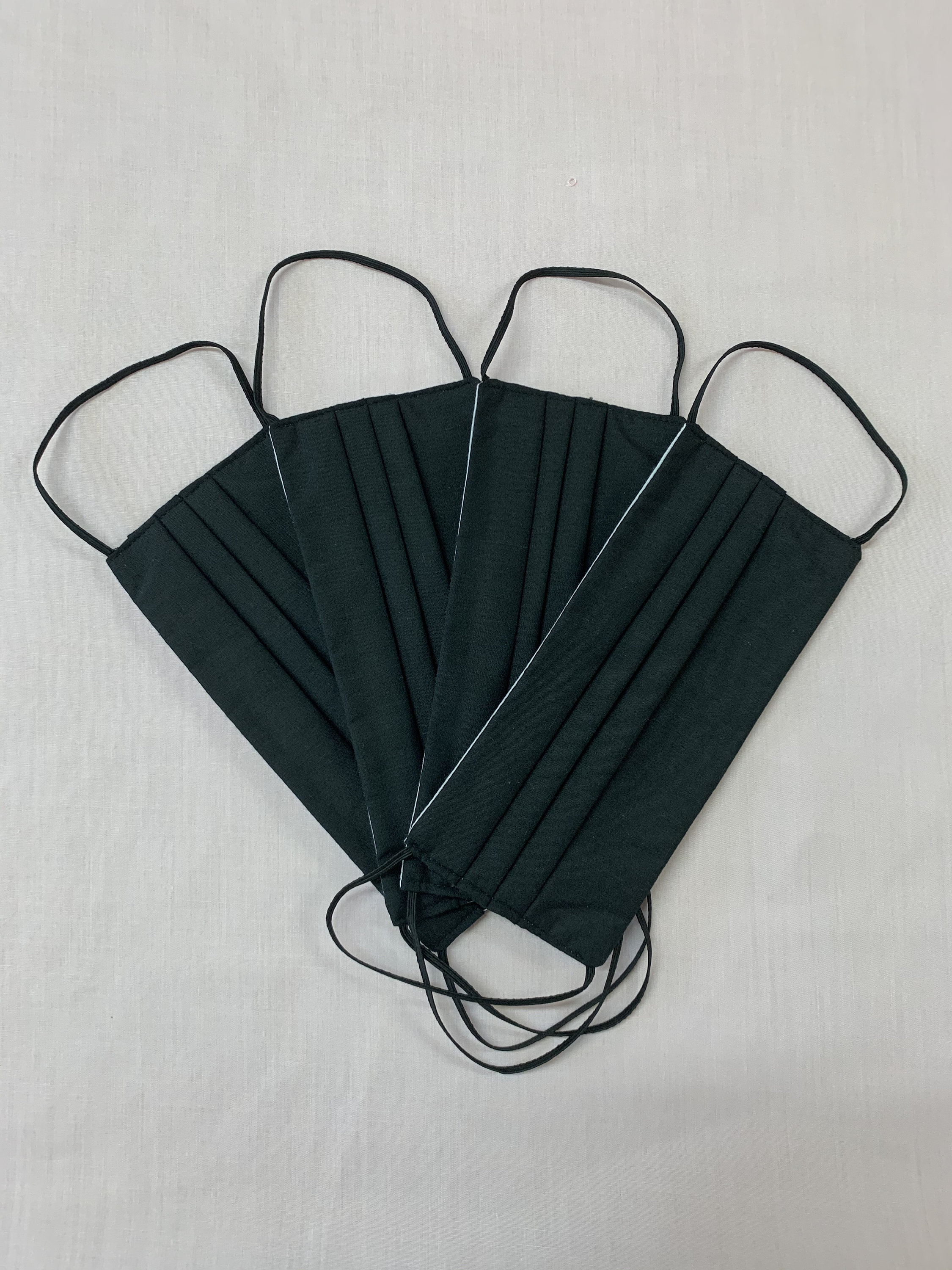 4-PACK Face Mask 3 Layers with Filter Washable Reusable | Etsy