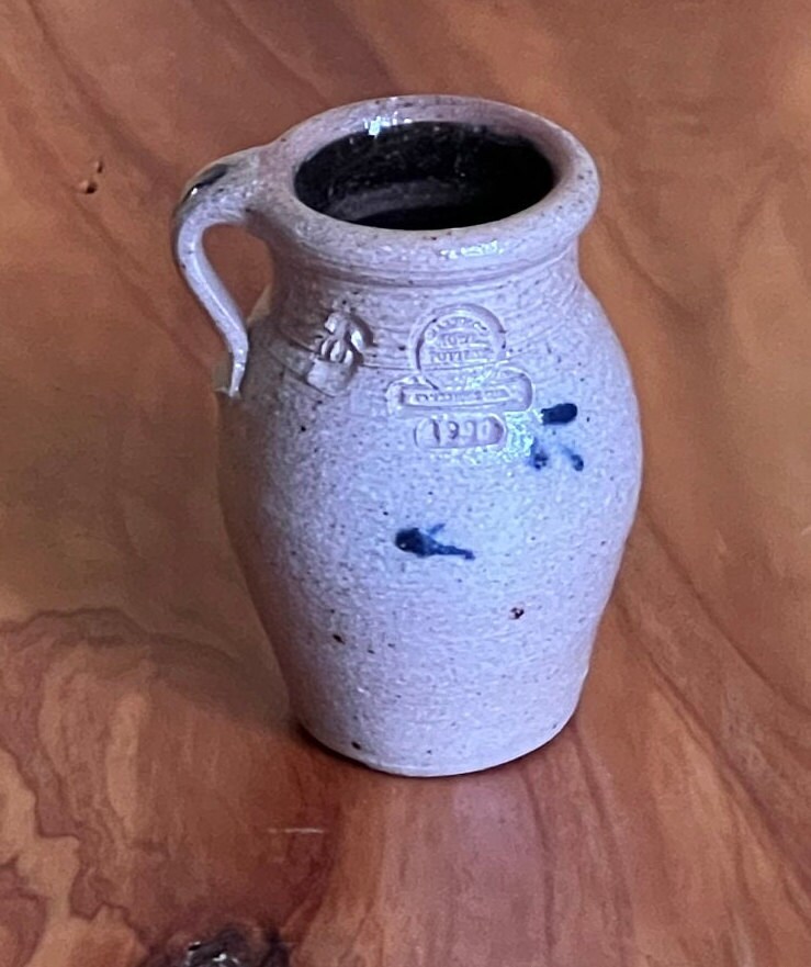 RARE Miniature Rowe Pottery One Handle Crock - Etsy
