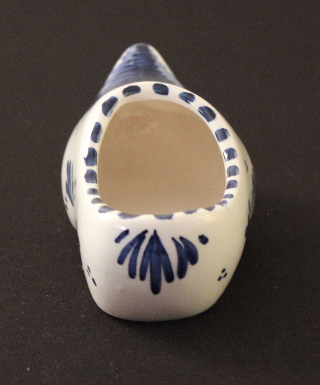Delfts Blue Ceramic Shoe From Holland certified - Etsy