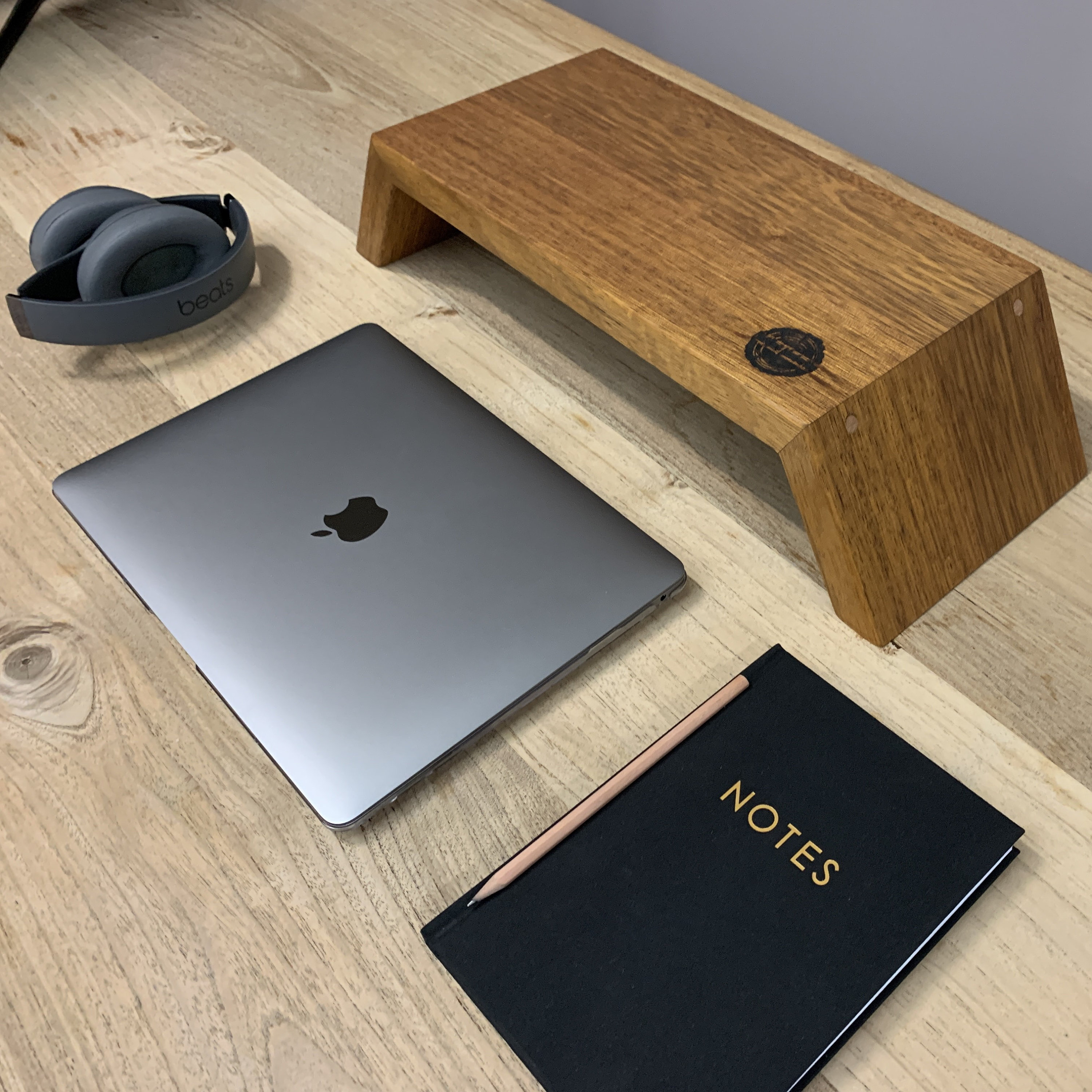 Timber Monitor Stand | Merbau | Handmade | Desk Stand - Etsy Australia