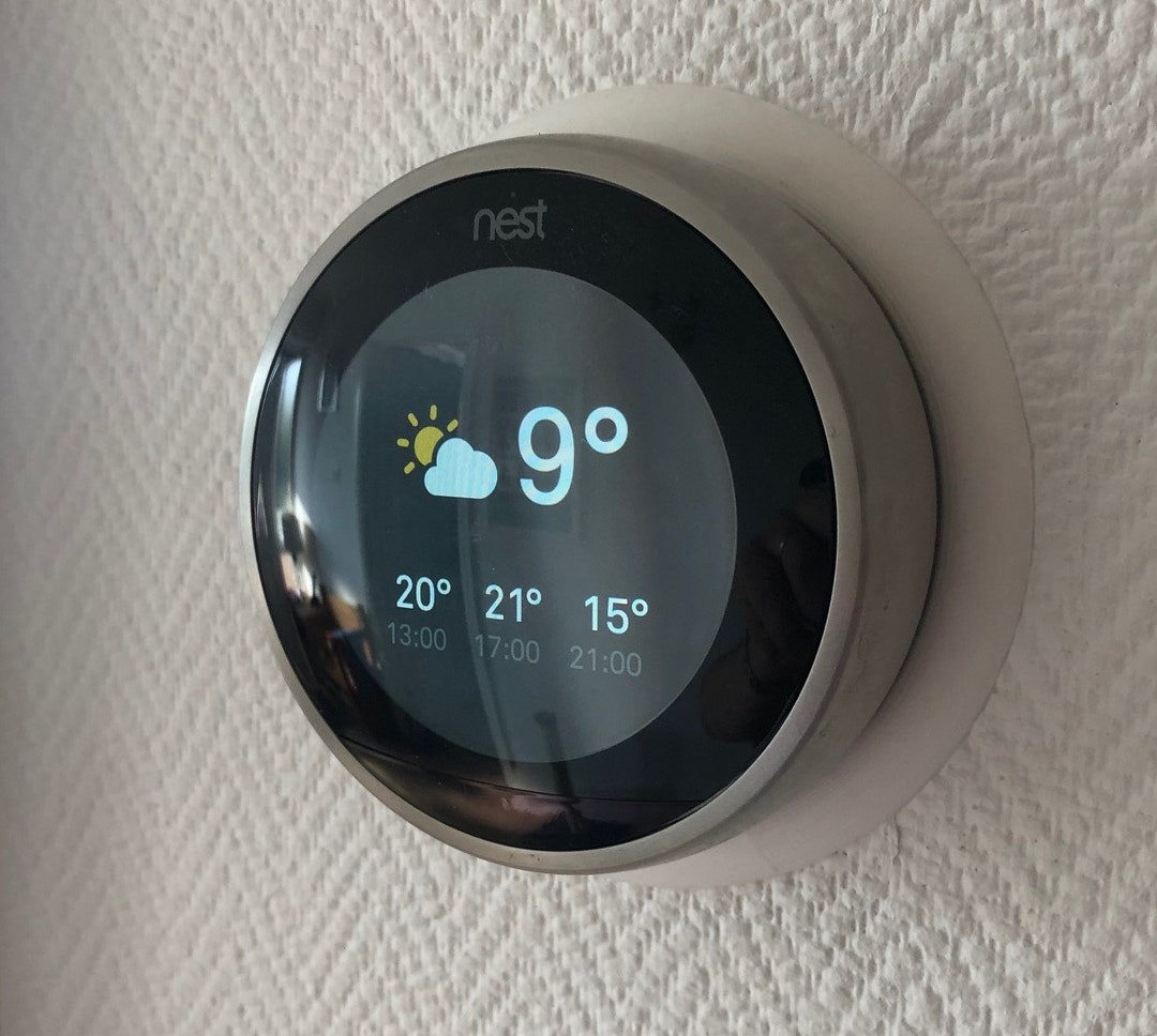 Nest Thermostat Round Wall Plate - Etsy